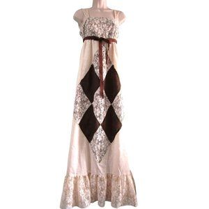 Jerell of Taxas | Dresses | Jerell Of Texas Boho Lace Muslin Patchwork ...